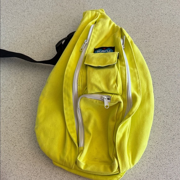 Kavu | Bags | Kavu Vibrant Yellow Crossbody Bag | Poshmark